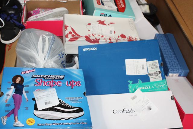 Wholesale Customer Return Shoe and Footwear Loads