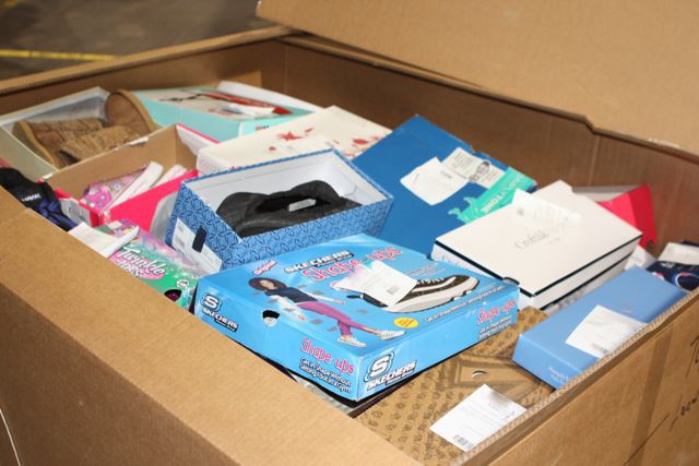 Wholesale Customer Return Shoe and Footwear Loads