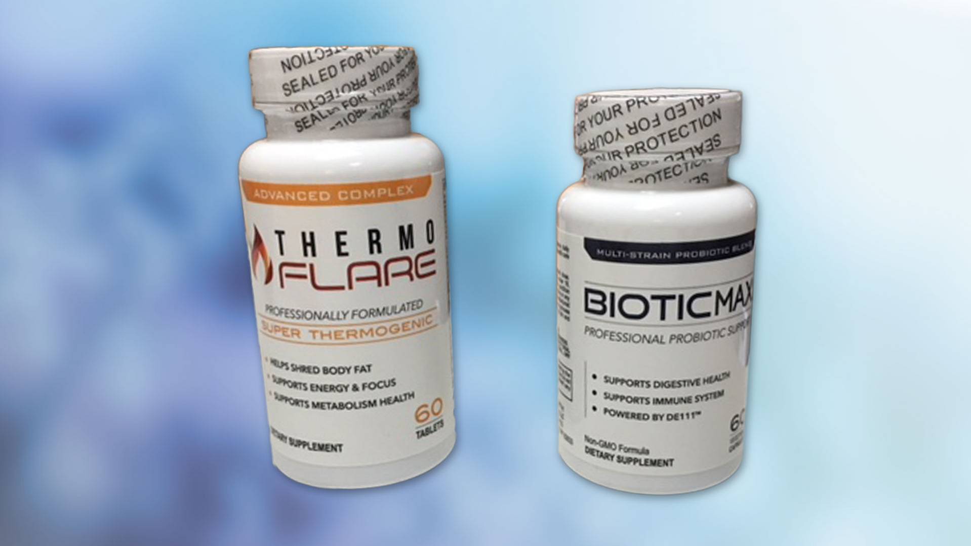 Via Trading | Liquidation of Probiotic and Thermogenic Pills