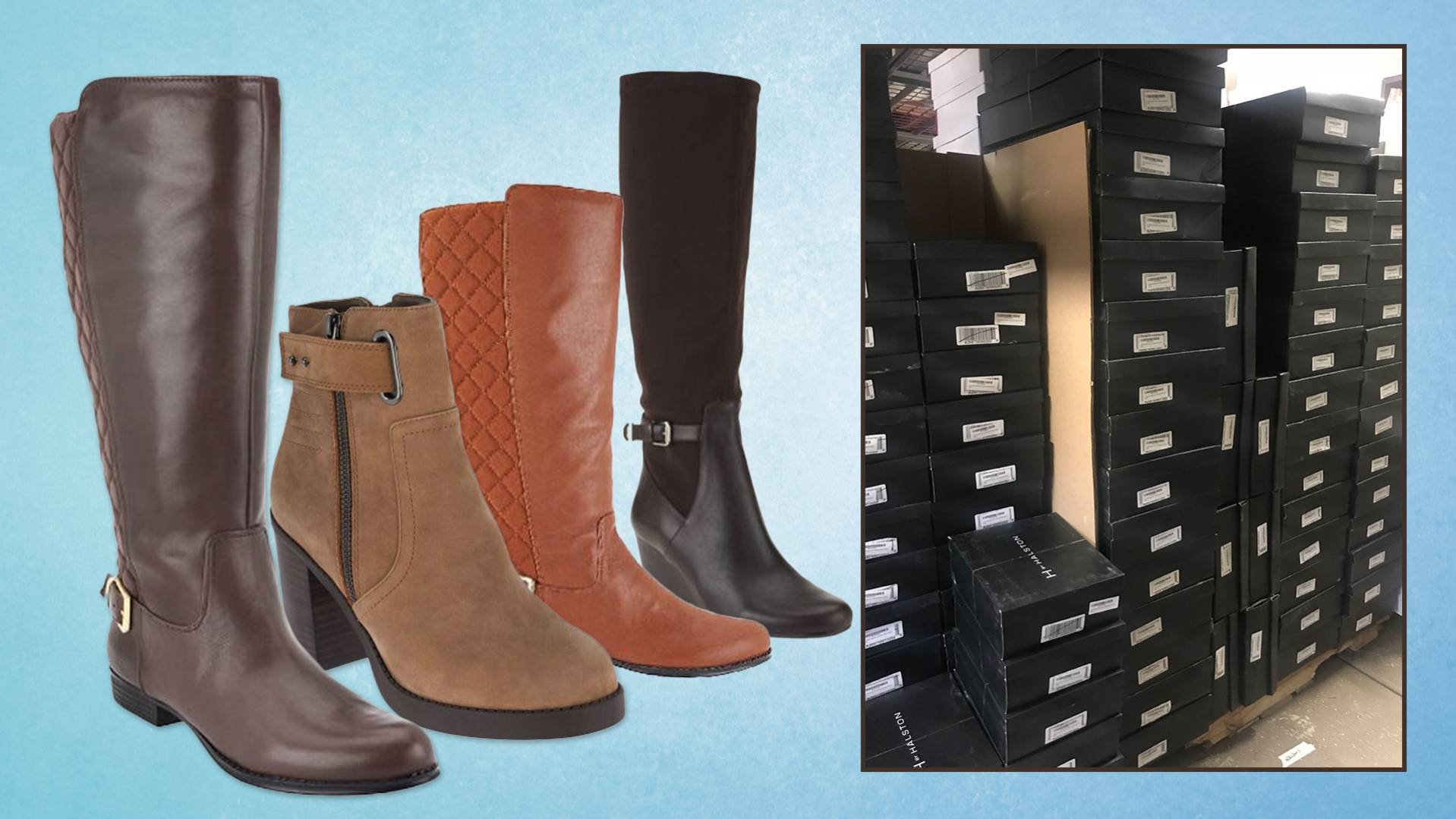 Via Trading | Liquidation of Branded Women’s Boots