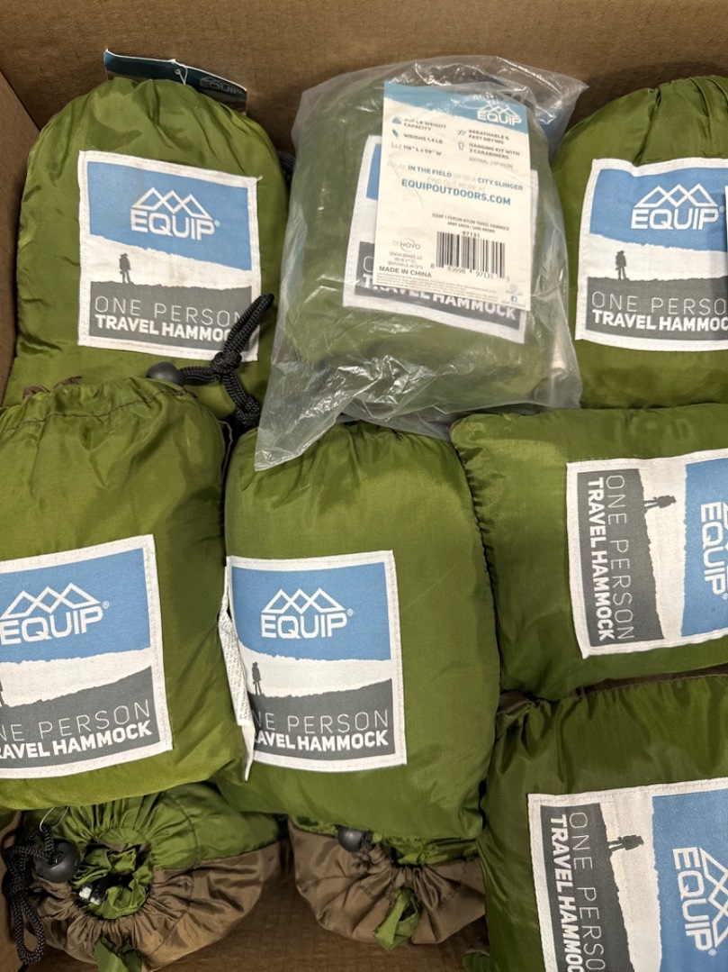 Via Trading | WMCM-1628 Wholesale EQUIP Tree Hammock, Green