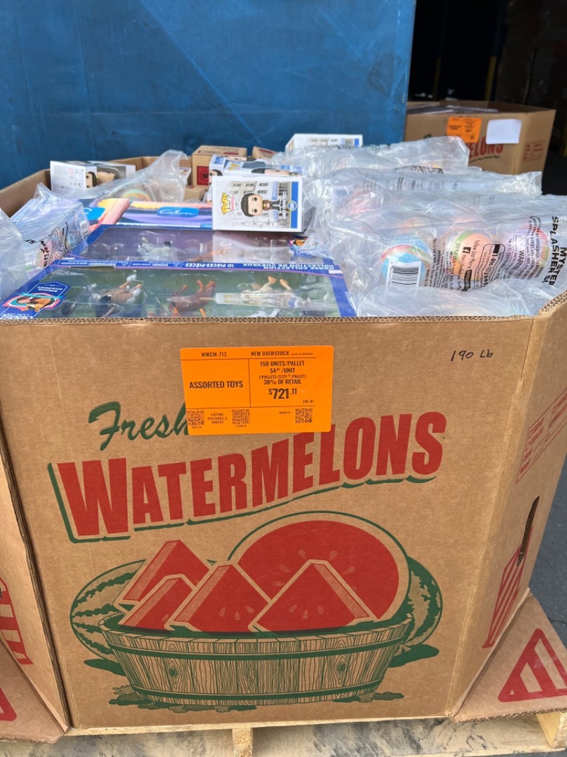 Via Trading | WMCM-712 Wholesale Assorted Toys